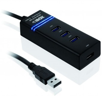 Ibox Usb šakotuvas 4 Prievadai - www.elektronikostaskas.lt